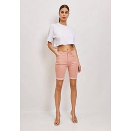 i dodo Jeansshorts Capri Jeans Shorts 3/4 Stretch Chino Bermuda Hose 4132 in Rosa