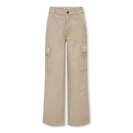 KIDS Only Cargohose KOGYARROW-VOX STR CARGO PANT PNT NOOS, beige