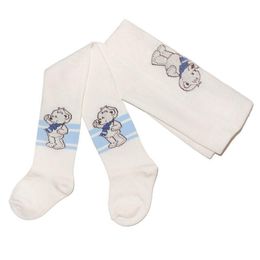 WERI SPEZIALS Strumpfhersteller GmbH Strickstrumpfhose Kinderstrumpfhosen für Mädchen und Jungs >>Teddy<< mit Baumwolle