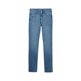 Tom Tailor Damen Alexa Straight Jeans, blau, Uni, Gr. 29/32