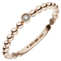 Schmuck Krone Verlobungsring Ring Goldring Kugelring mit Diamant Brillant 0
