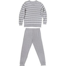 Erwin Müller Erwin Müller Pyjama Kinder-Schlafanzug Single-Jersey Streifen