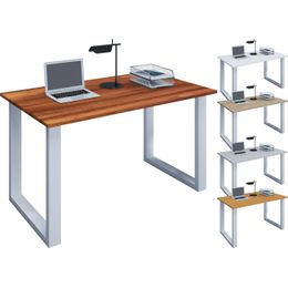 Vcm Schreibtisch Büromöbel Schreibtisch Computertisch Lona U Weiß
