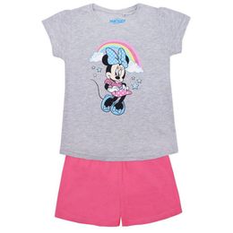 Disney Minnie Mouse Schlafanzug Mädchen kurzarm Pyjama Gr. 98 bis 128