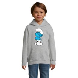 Blondie & Brownie Blondie & Brownie Hoodie Kinder Schlaubi Schlumpf Schlümpfe Schlumpfine mit Kapuze