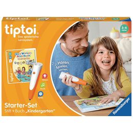 tiptoi tiptoi® Starter-Set: Stift und Wörter-Bilderbuch Kindergarten tiptoi, Mehrfarbig