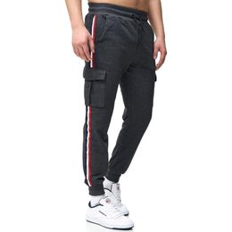 John Kayna Jogginghose Herren Jogginghose Cargo Sport hose Männer Trainingshose Sweatpants (Sporthose Trainingshose Sweatpants