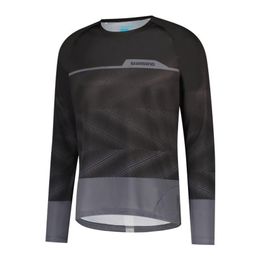 Shimano MYOKO L.S. Long Sleeve Jersey, Black