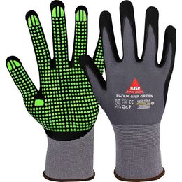 HASE SAFETY GLOVES Montage-Handschuhe Padua Grip Green 5 Paar