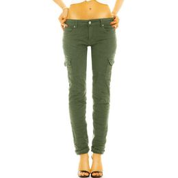 be styled Cargohose Low waist Cargohose Stoffhose bequeme Stretch Hose