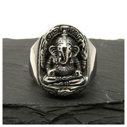 DALMARO.de Fingerring Ring Silber aus Edelstahl