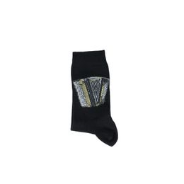 Musikboutique Freizeitsocken Socken mit eingewebtem Akkordeon