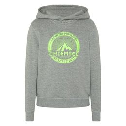Chiemsee Kapuzensweatshirt Hoodie mit Label-Mountain-Print 1
