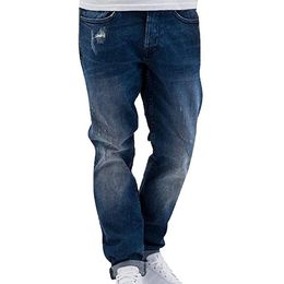 Only & Sons ONLY & SONS Stoffhose ONLY & SONS Herren Jeans Weft Med Regular-Fit Hose Denim-Pants Dunkelblau