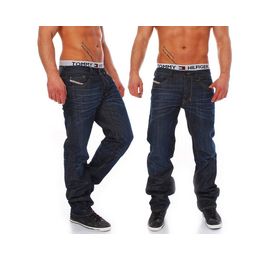 Diesel Gerade Jeans Diesel Herren Jeans Larkee Regular Straight Dezenter Used-Look