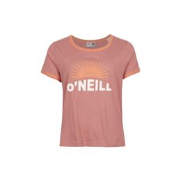 O`Neill O'Neill T-Shirt Marri Ringer mit Kultprint auf Wasserbasis