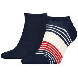Tommy Hilfiger Sneaker Multicolour Stripes M - kurze Socken - Herren