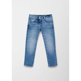 s.Oliver Stoffhose Jeans Kathy / Regular Fit / Mid Rise / Slim Leg Waschung