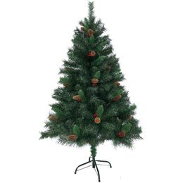 SVITA künstlicher Weihnachtsbaum Deko Tannenbaum Kunstbaum Christmas PVC 150 cm
