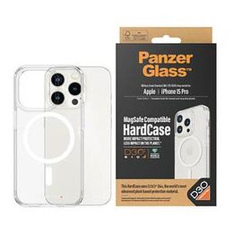 PanzerGlass™ HardCase MagSafe D30 Handy-Cover für Apple iPhone 15 Pro transparent