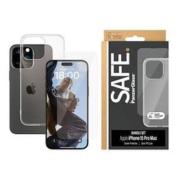 SAFE. by PanzerGlass™ 2-in-1 Schutz-Set für Apple iPhone 15 Pro Max