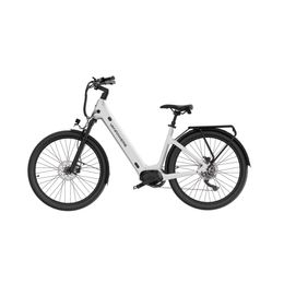 Vanpowers Urban Glide Ultra E-Bike Perlweiß Größe L Tiefeinsteiger, 110 km Reichweite & 25 km/h Fahr