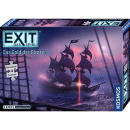 Kosmos EXIT Das Spiel + Puzzle - Gold der Piraten (F) Brettspiel Mehrfarbig