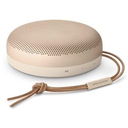 Bang & Olufsen Bang & Olufsen BEOSOUND A1 2ND GEN Wasserdichter Bluetooth-Lautsprecher (aptX Bluetooth), goldfarben