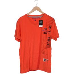 Timezone Herren T-Shirt, orange, Gr. 54