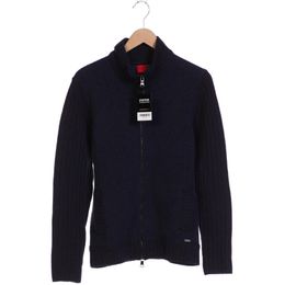 OLYMP Herren Strickjacke, marineblau, Gr. 46