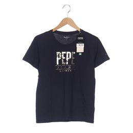 Pepe Jeans Damen T-Shirt, marineblau, Gr. 38