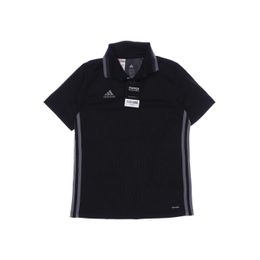 Adidas Herren Poloshirt, schwarz, Gr. 152