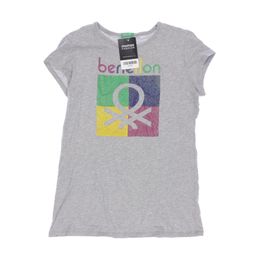 United Colors Of Benetton Damen T-Shirt, grau, Gr. 164