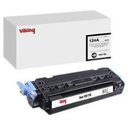 Viking 124A Kompatibel HP Tonerkartusche Q6000A Schwarz