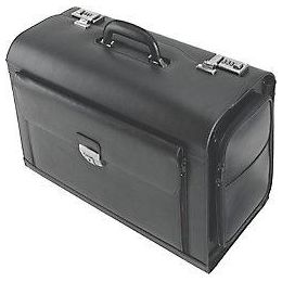 Alassio Pilotenkoffer VERONA 49 x 24 x 35 cm Schwarz