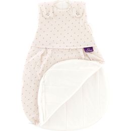 Träumeland Babyschlafsack TRÄUMELAND "Babyschlafsack LIEBMICH 3tlg. Set Twister, von Größe 50/56-68/74" Gr. L: 68 cm, beige Baby Schlafsäcke Babyschlafsäcke