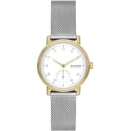 Quarzuhr Skagen "KUPPEL LILLE, SKW3101" Armbanduhren silberfarben Damen Quarzuhren Armbanduhr, Damenuhr, analog