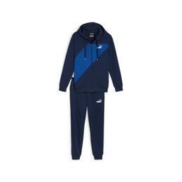 Jogginganzug Puma "POWER TRACKSUIT TR" Gr. M, blau (club navy) Herren Sportanzüge Trainingsanzüge