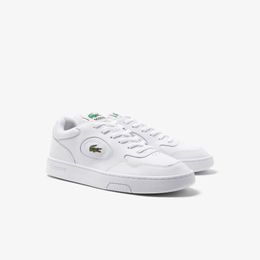 Sneaker Lacoste "LINESET 223 1 SMA" Gr. 41, weiß (weiß, weiß) Schuhe Schnürhalbschuhe