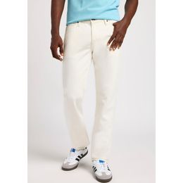 Regular-fit-Jeans Lee "DAREN ZIP FLY" Gr. 36, Länge 32, weiß (white) Herren Jeans Regular Fit