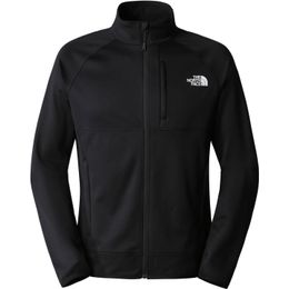 Softshelljacke The North Face "M CANYONLANDS FULL ZIP" Gr. XXL, schwarz (tnf black) Herren Jacken Outdoorjacken