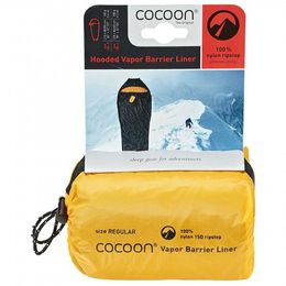 Cocoon - Vapor Barrier Mummyliner Ripstop Nylon Gr 210 x 80/55 cm Zip: Right Bunt