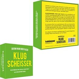 kylskapspoesi Klugscheisser – Wahr oder Falsch Edition Kartenspiel