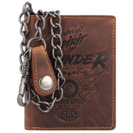 Green Burry Greenburry Wallet 'Racing Collection' male Brown size One Size