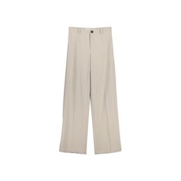 Bershka Pleated Pants female Beige size 36