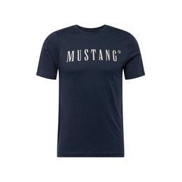 Mustang T-Shirt 'Austin' Herren Gr&ouml;&szlig;e XXXL navy / offwhite