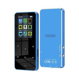 yozhiqu 1,8-Zoll-Touchscreen 128GB Tragbarer MP3-Player mit Bluetooth 5.0 MP3-Player (High-Fidelity-Verlustfreier Musikplayer mit Lautsprecher