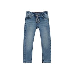 s.Oliver Jeans 'Brad' Jungen Größe 128 marine / blue denim / weiß