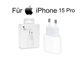OIITH Apple iPhone 15 Pro MHJE3ZM/A Ladegerät 20W USB‑C Power Adapter Smartphone-Ladegerät