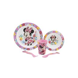 Disney Kindergeschirr-Set Disney Minnie Mouse Kinder Geschirr-Set 5 teilig